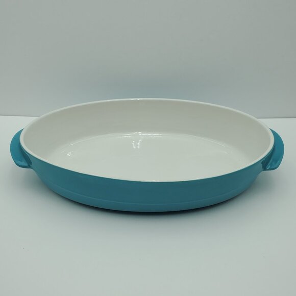 Pyrex | Kitchen | Pyrex Large Oval Turquoise Casserole Aqua 3 Quart ...